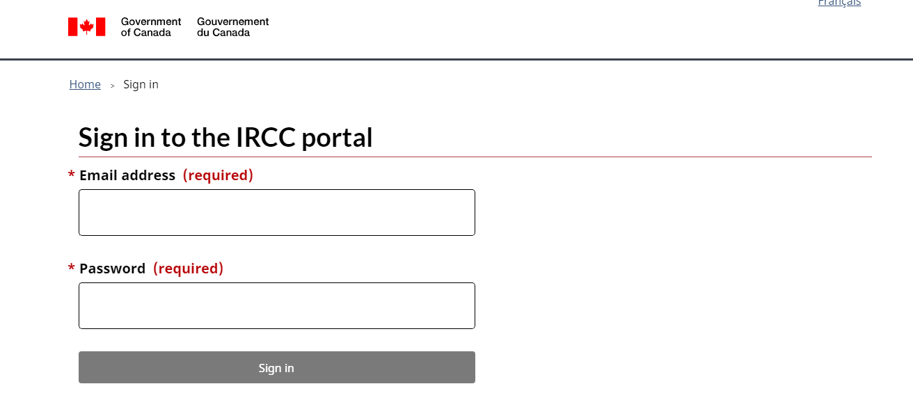 How to delete uploaded file in IRCC portal